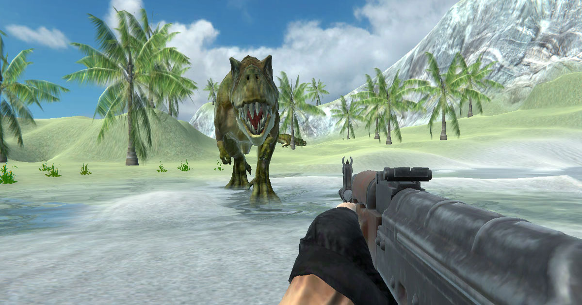 Dino Island Rampage | GameArter.com