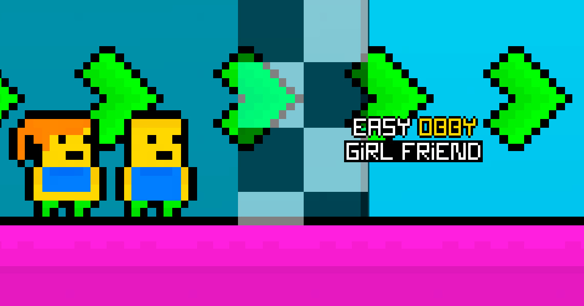 Easy Obby Girl Friend | GameArter.com
