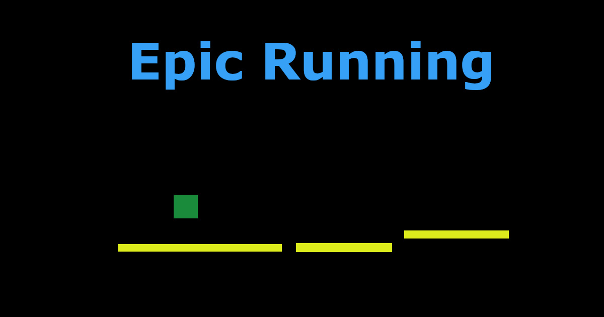 Epic Running | GameArter.com