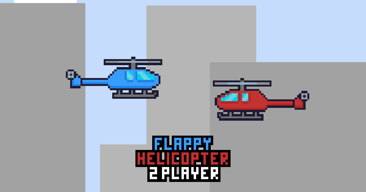 Flappy Helicopter 2 Player | GameArter.com
