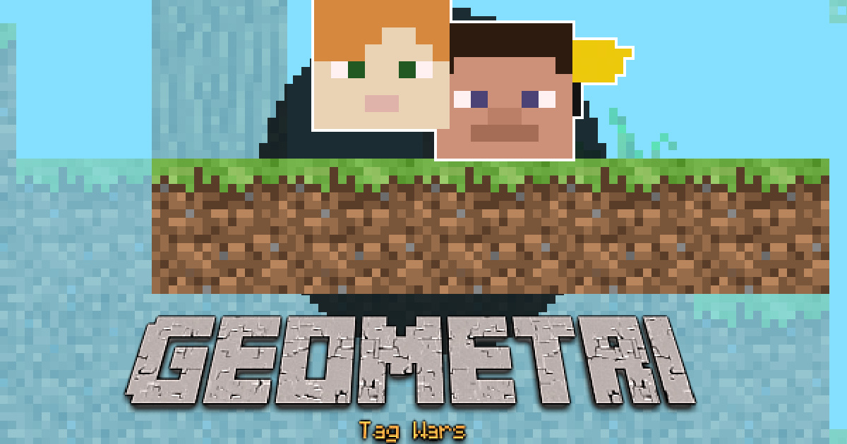 Geometri Tag Wars - 2 Player | GameArter.com