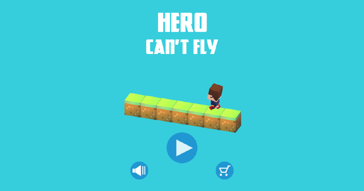 Hero Can't Fly | GameArter.com