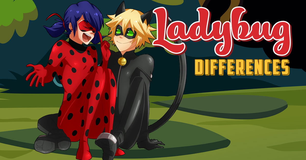 Ladybug Differences | GameArter.com