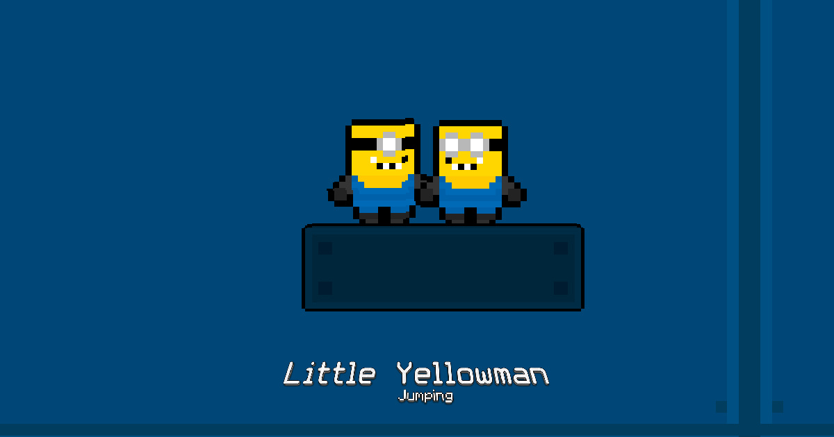 Little Yellowmen Jumping | GameArter.com