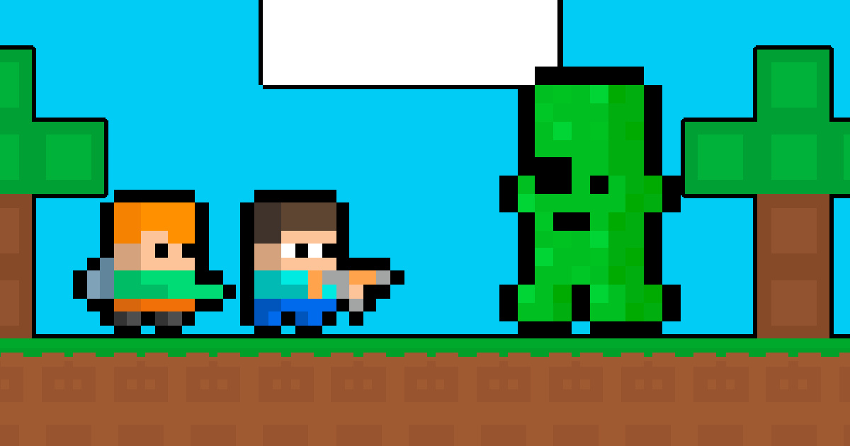 Minescraftter Two Player | GameArter.com