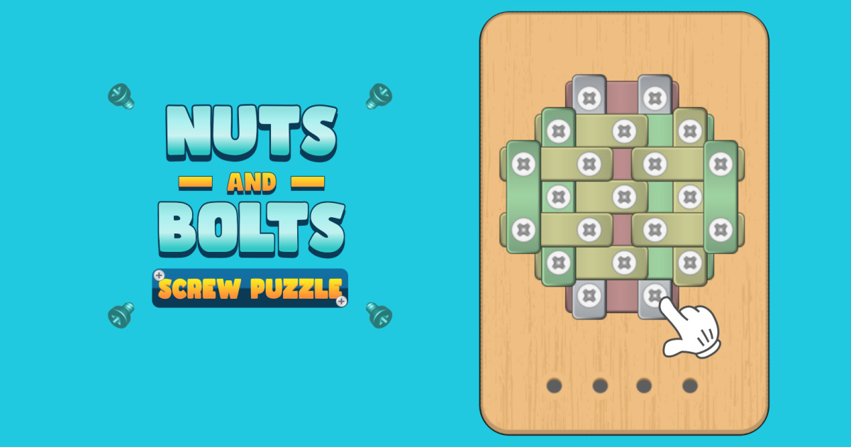 Nuts And Bolts Screw Puzzle Game | GameArter.com
