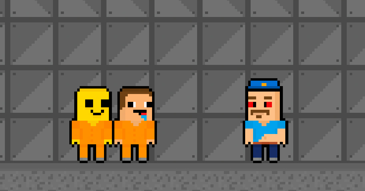 Obby and Noob Barry Prison | GameArter.com