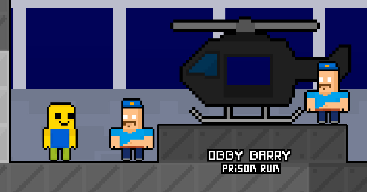 Obby Barry Prison Run | GameArter.com