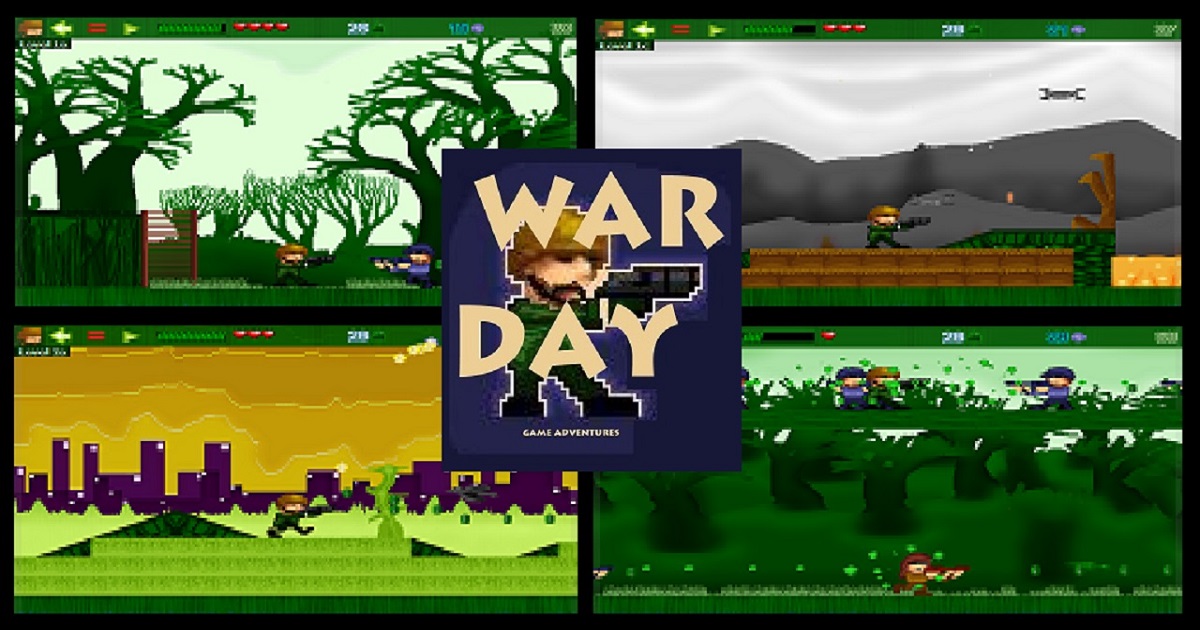 Platformer War Day | GameArter.com
