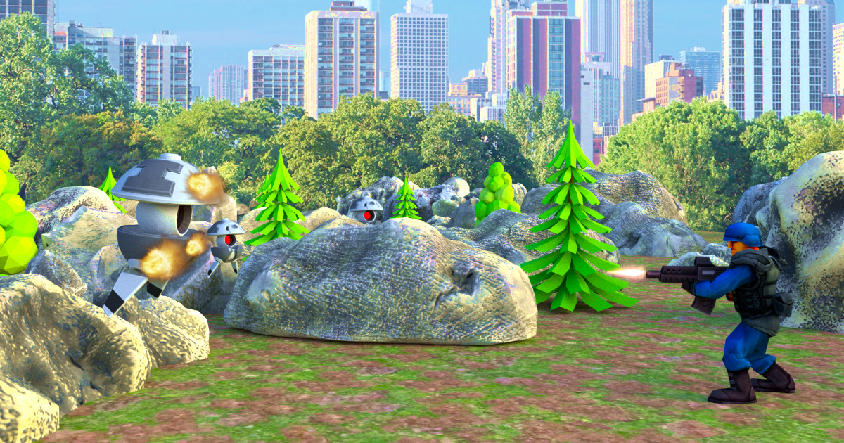 Robot Attack | GameArter.com