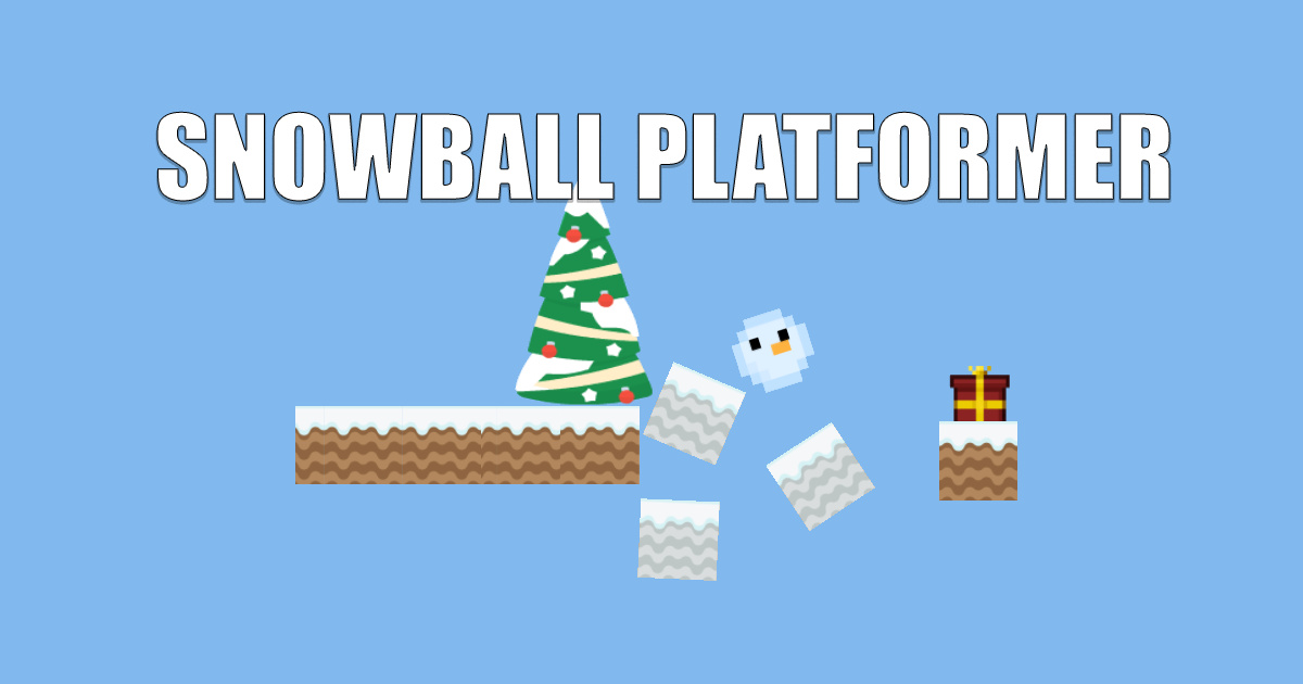 Snowball platformer | GameArter.com