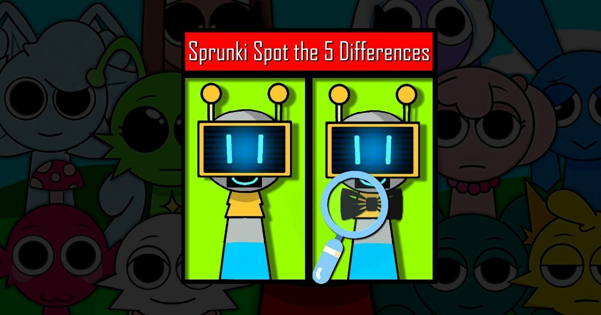 Sprunki Difference and Sing | GameArter.com