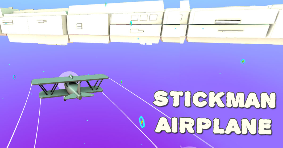 Stickman Airplane | GameArter.com