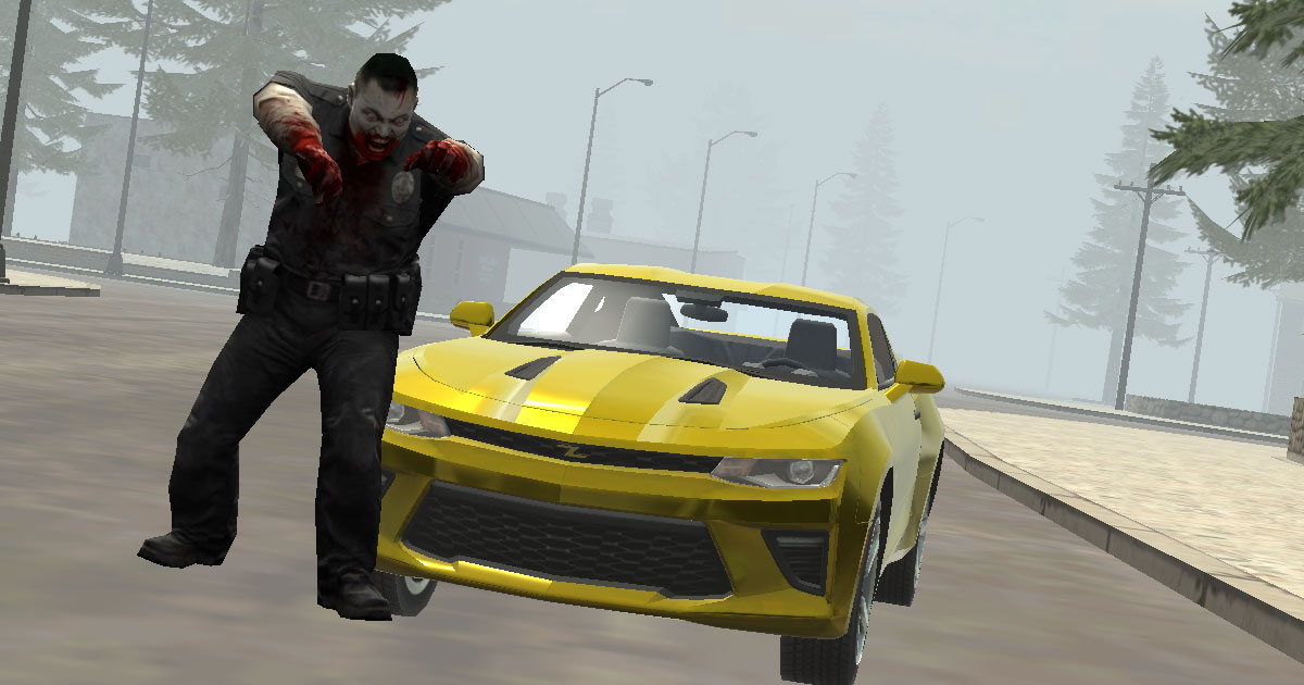 Suburbs Zombie Driving | GameArter.com