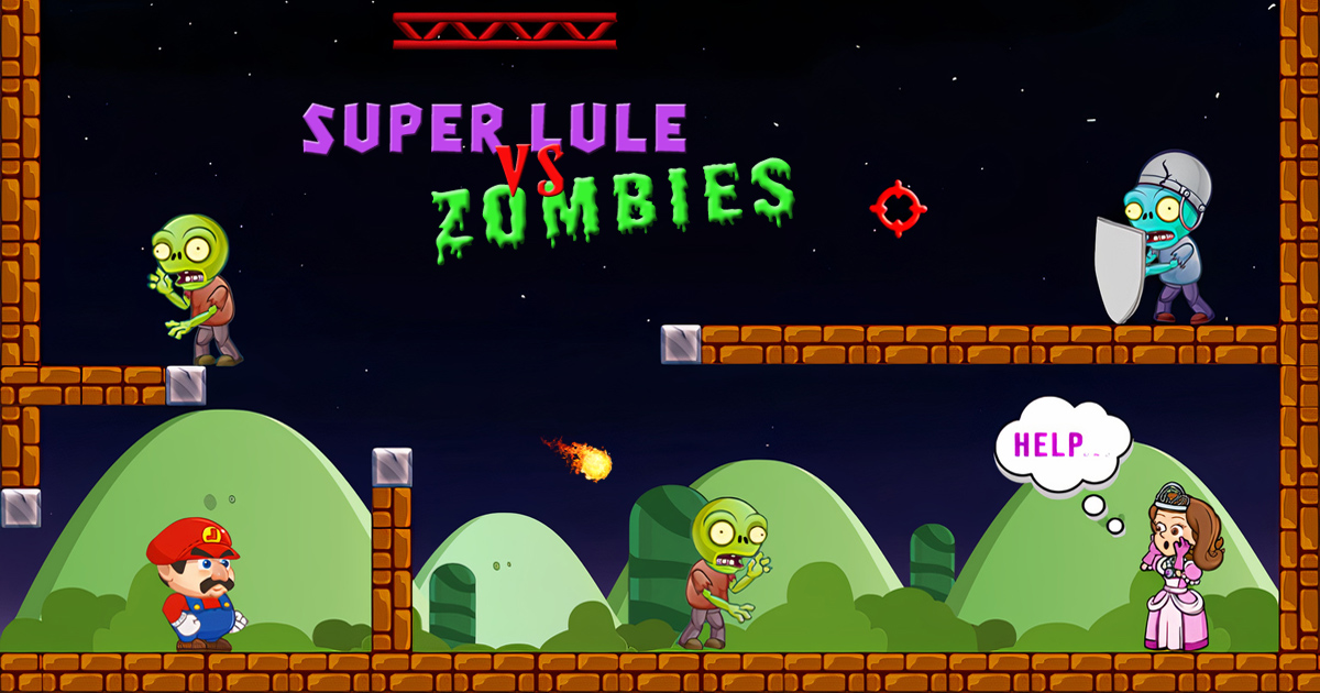 Super Lule vs Zombies | GameArter.com