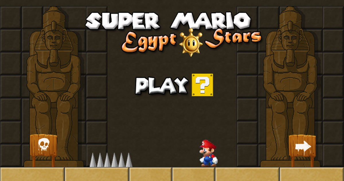 Super Mario Egypt Stars | GameArter.com