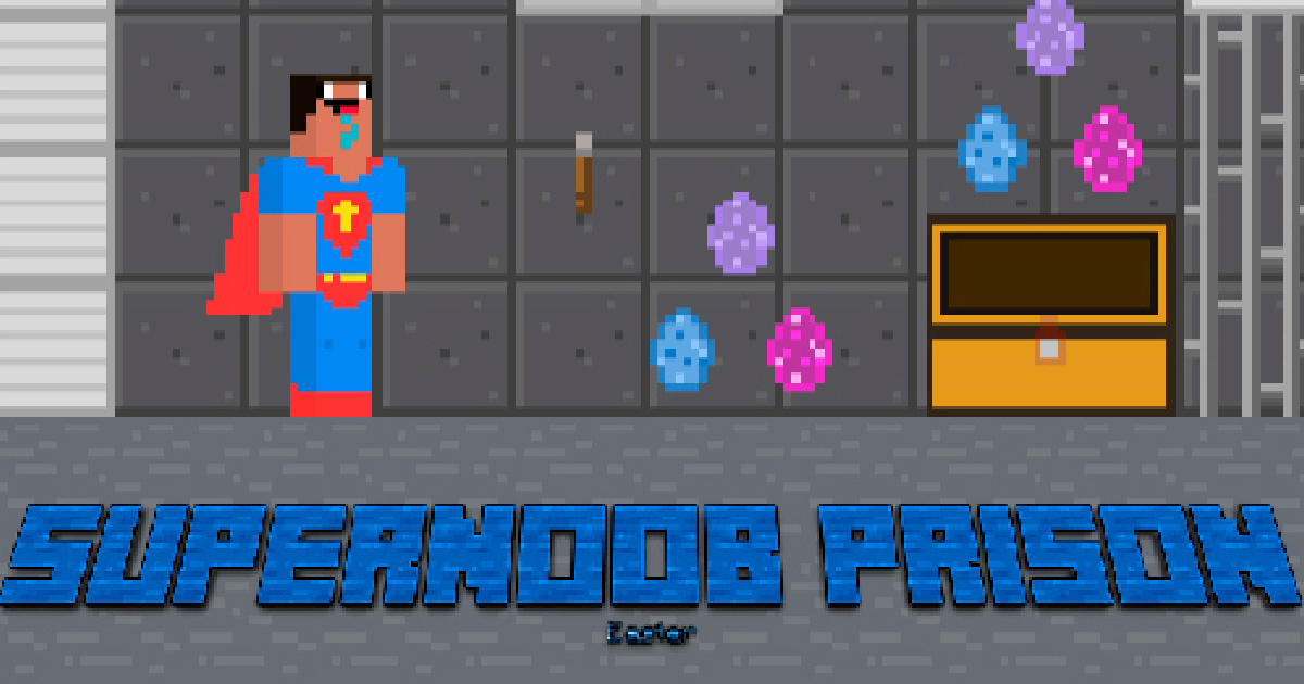 Supernoob Prison Easter | GameArter.com