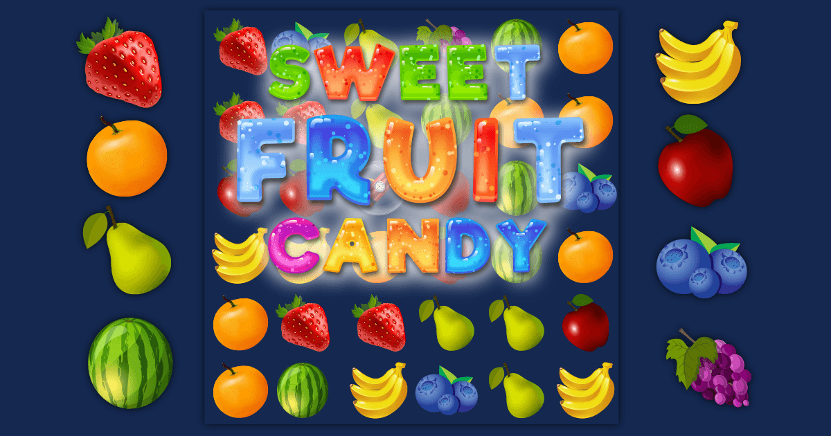 Sweet Fruit Candy | GameArter.com