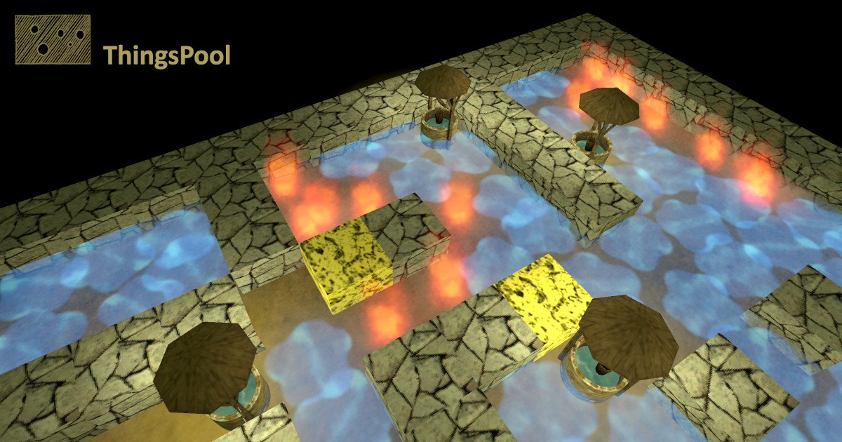 Water vs Fire | GameArter.com